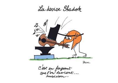 LES SHADOKS - Carte simple format 11.8x17 cm | Les Éditions du Désastre